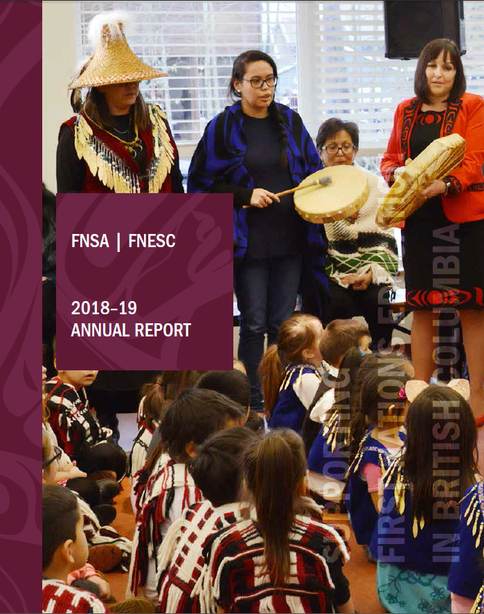 IMAGE Annual report cover 2018 2019 – First Nations Education Steering ...